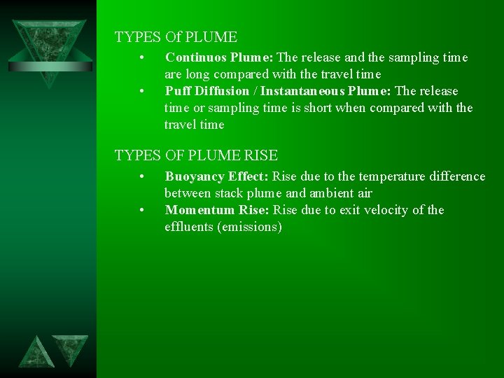 PURPOSE OF AIR QUALITY MODELING Policy Analysis Regional