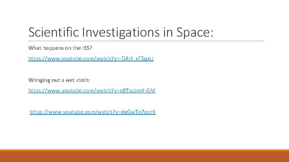 Scientific Investigations UNIT 3 HYPOTHESIS WRITING AND VARIABLES