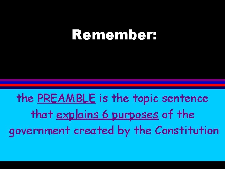 2 2 Identify the purposes of government as