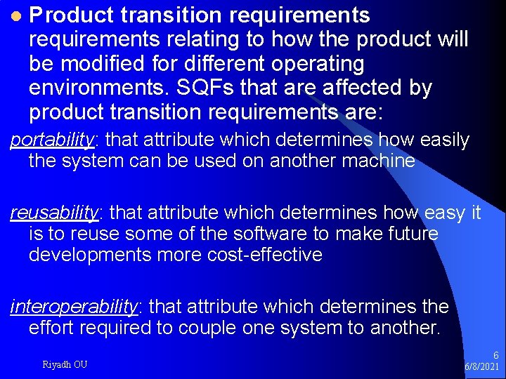 Block 5 Managing and Extending the OO Software
