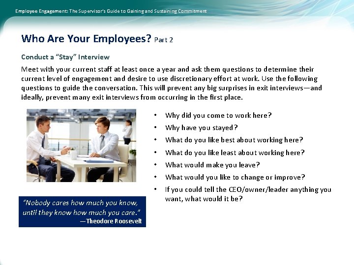 Employee Engagement The Supervisors Guide to Gaining and