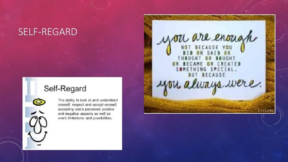 SELFREGARD WESTPORT MIDDLE SCHOOL ADVISORY LESSON ICEBREAKER NAME