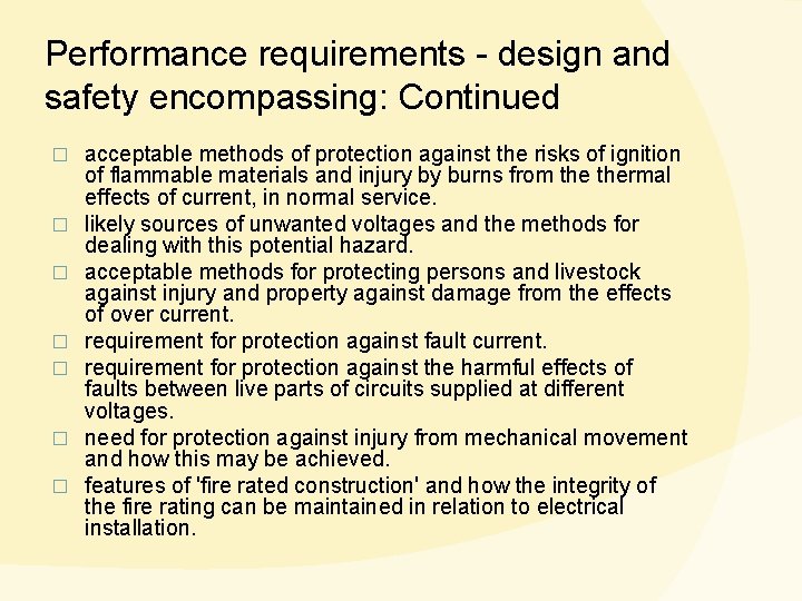 UEENEEG 107 A Select wiring systems and cables