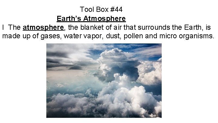 April 27 2020 6 th Grade Science Learning