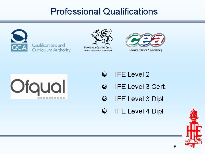 Institution of Fire Engineers 5 Star Fire Safety