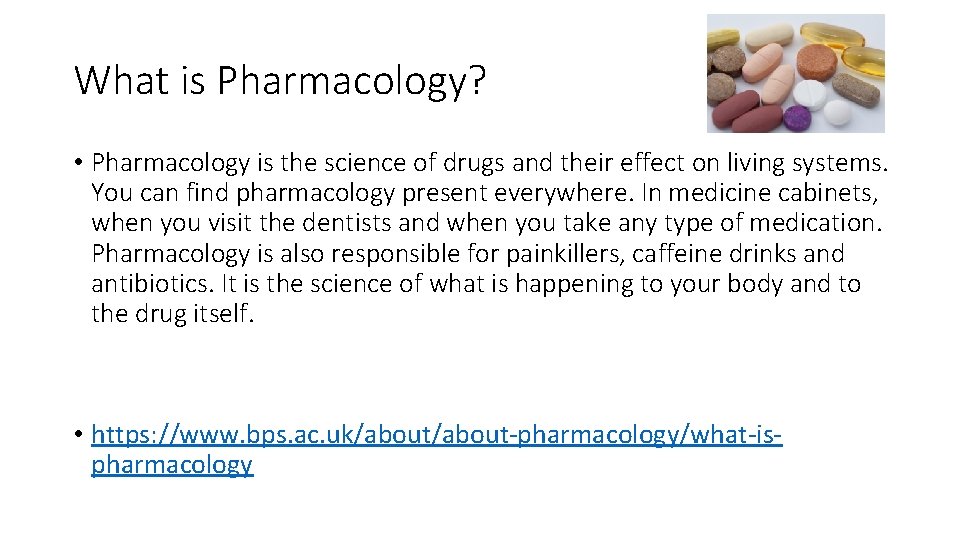 Pharmacology By Ben Roberts Paramedic What is Pharmacology
