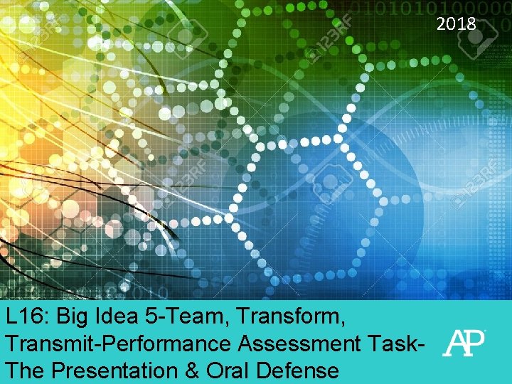 2018 L 16 Big Idea 5 Team Transform
