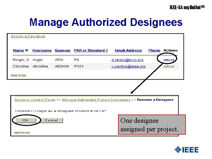IEEESA my Ballot TM my Ballot IEEE Standards