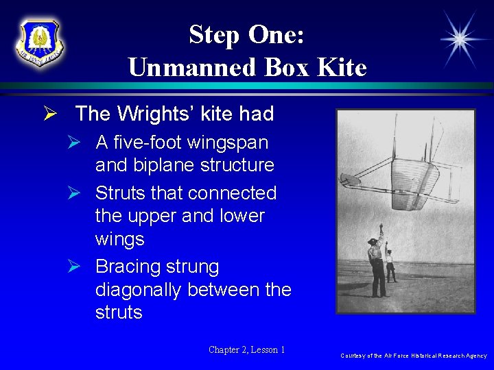 The Wright Brothers Chapter Overview The Wright Brothers
