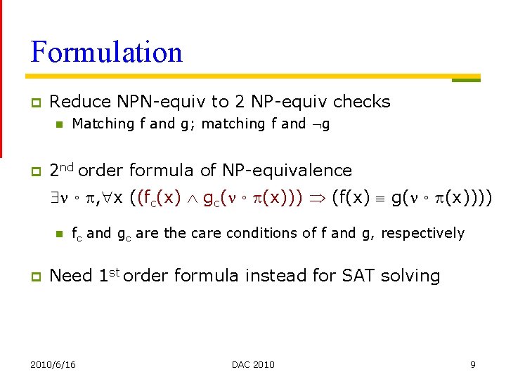 Boo M A Decision Procedure for Boolean Matching
