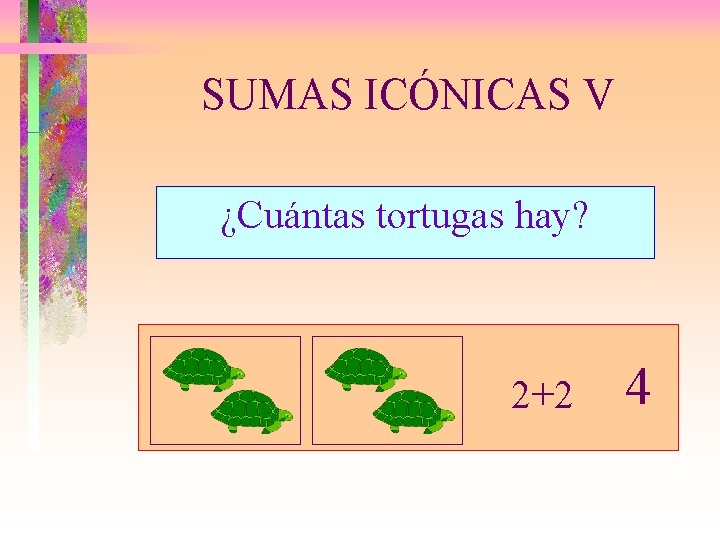 CLCULO MENTAL EN EDUCACIN INFANTIL Sumas y restas