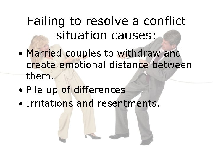 Conflict Management Arguing Is usually a battlefield for