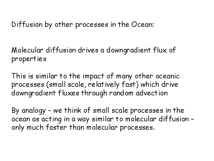 Introduction to Observational Physical Oceanography 12 808 Class