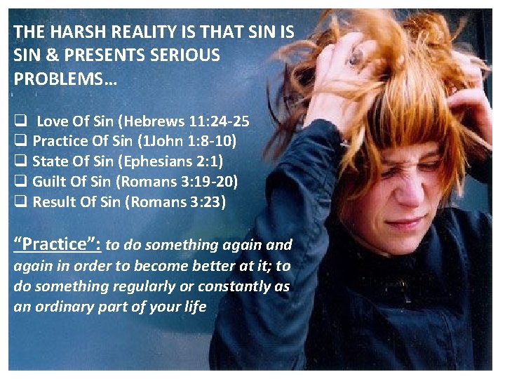SICK OR SINFUL Whatever Became Of Sin Romans