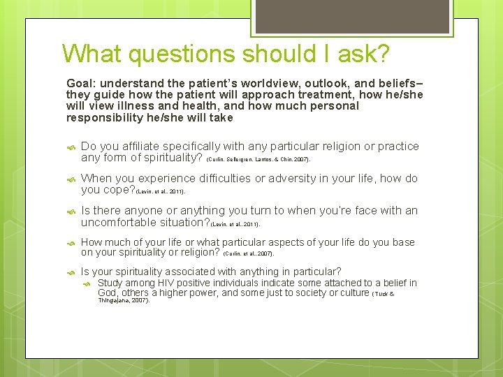 Healthcare Spirituality Research Practice the PatientProvider ...