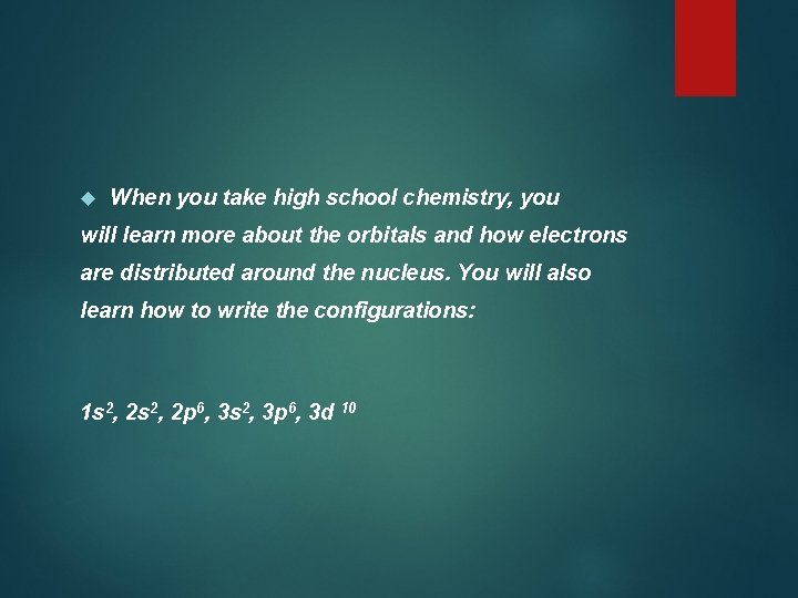 Electron Configurations and Lewis Dot Diagrams Electrons are