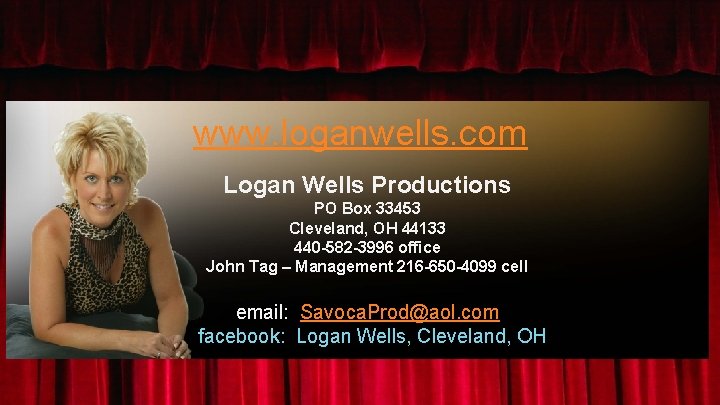 Click to forward Introducing Logan Wells A Tribute