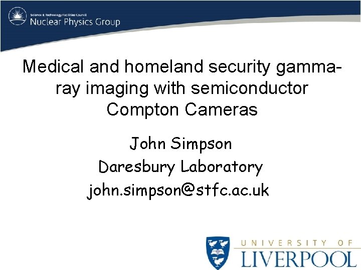 Medical and homeland security gammaray imaging with semiconductor