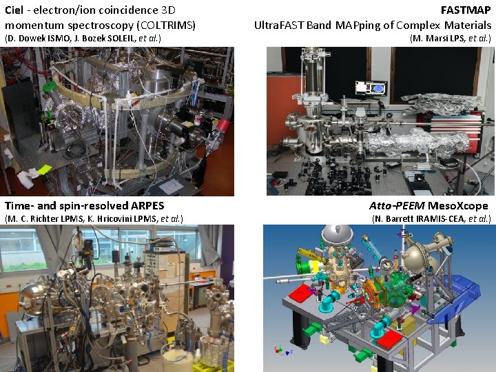 OPT 2 X FAB 10 beamline at ATTOLAB