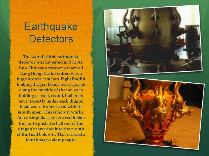 Chinese Inventions By Kai Hyodo Have you ever