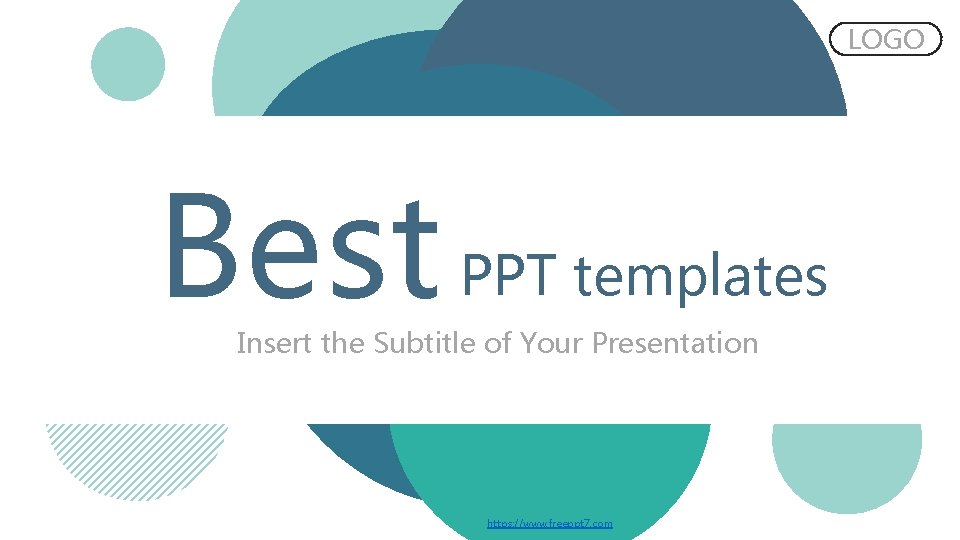 LOGO Best PPT templates Insert the Subtitle of