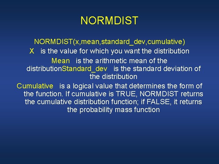 BUSINESS MATHEMATICS STATISTICS LECTURE 41 Estimating from Samples