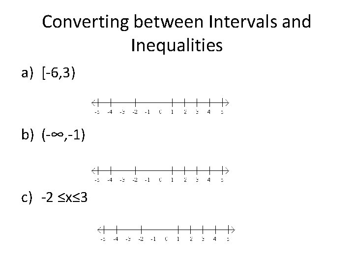 Precalculus Notes Chapter P Section P 1 Real