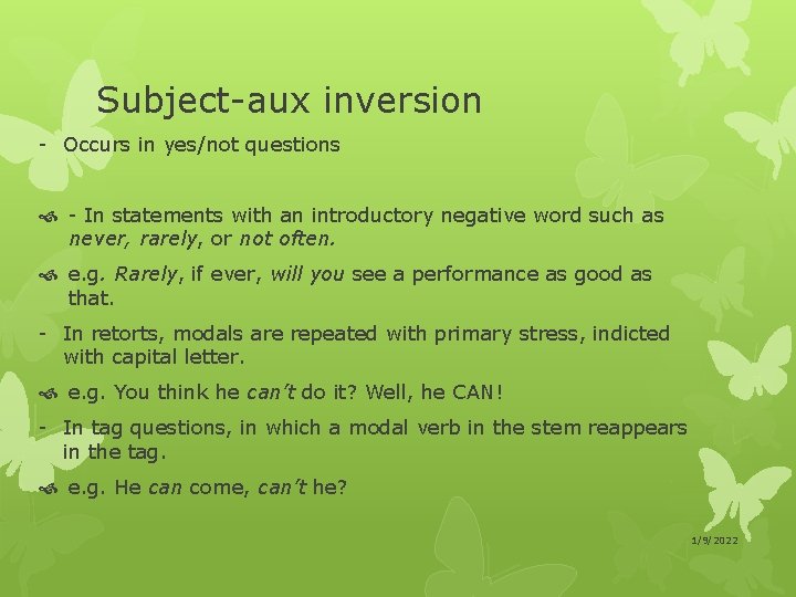 Grammar Chapter 14 Modal Verbs EESL 542 D