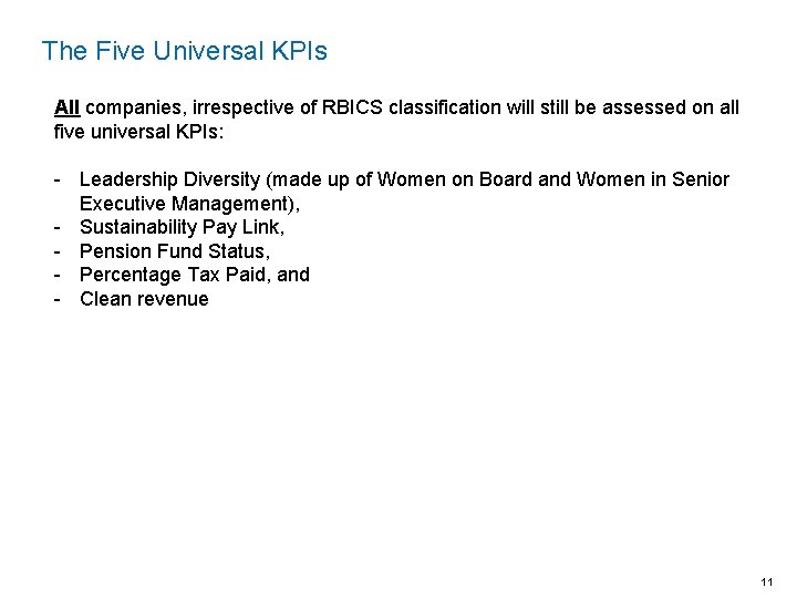 The 2018 Best 50 Overview of Methodology WWW