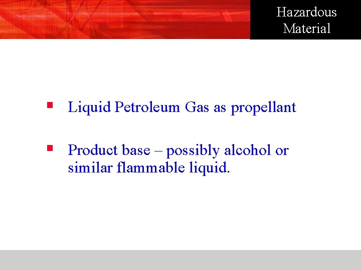 Health Safety at Work Hazards from Aerosols Objective