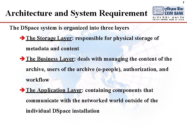 DSpace Digital Library Software Kaushal Giri Dy Manager