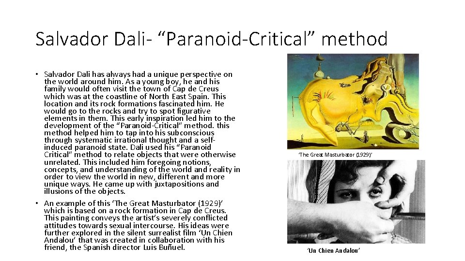 Surrealism Origins of Surrealism French poet Andr Breton