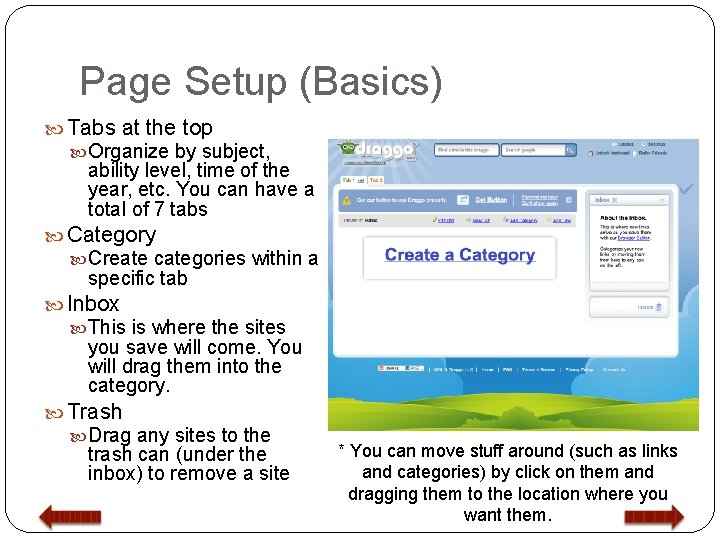 How to use Draggo Table of Contents Click