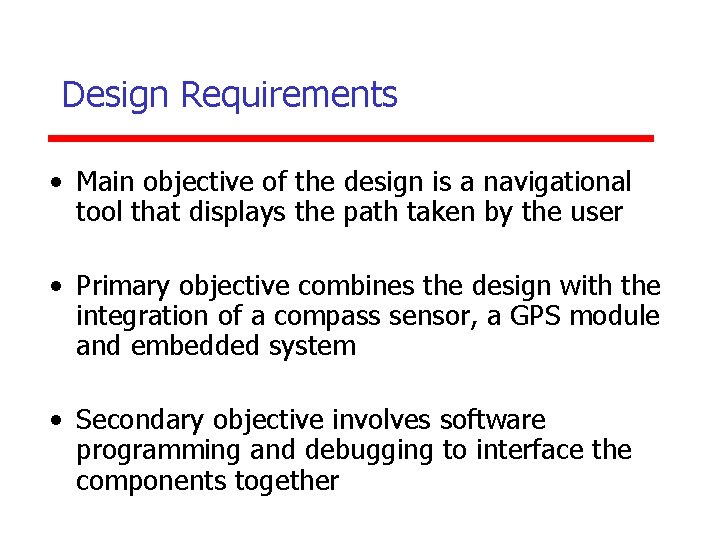 NAVILIGHT GPS based Embedded System for Backtracking in