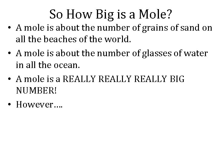 Objectives Catalyst Homework complete molar mass and balancing