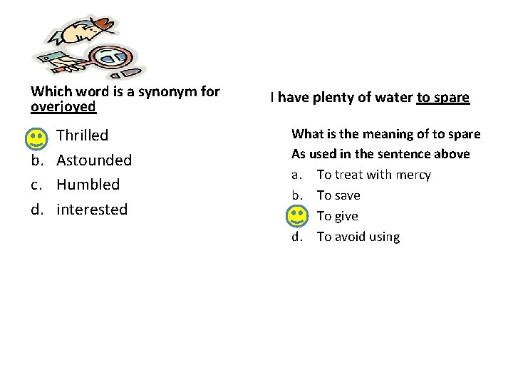Using Context Clues to Develop Vocabulary Under her