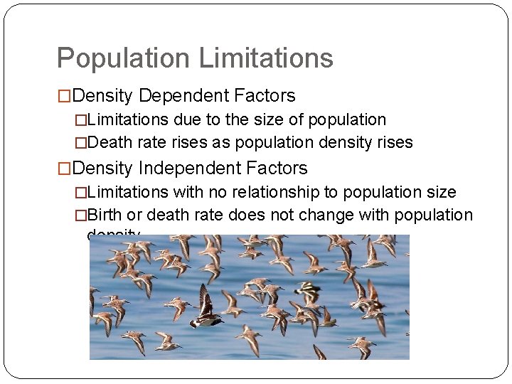 Population Ecology 53 4 53 5 Life History
