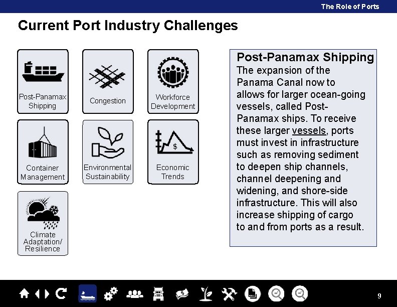 Ports Primer for Communities Module 1 An Overview
