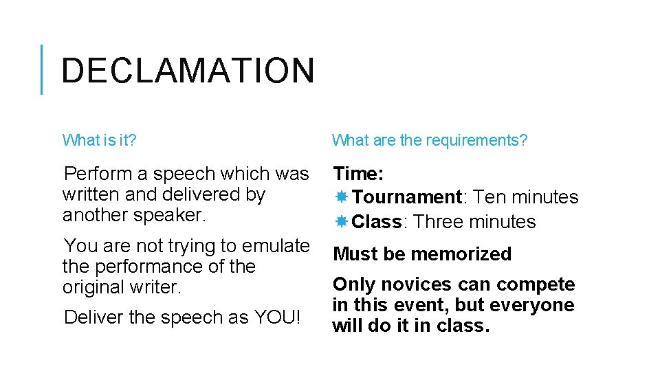 WARMUP Be prepared to discuss the following question