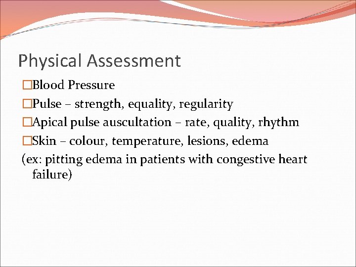 Nursing Care For Patients With Cardiovascular Problems Session