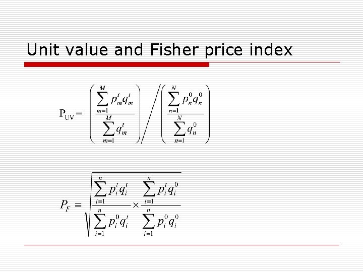 An Index Number Formula Problem the Aggregation of