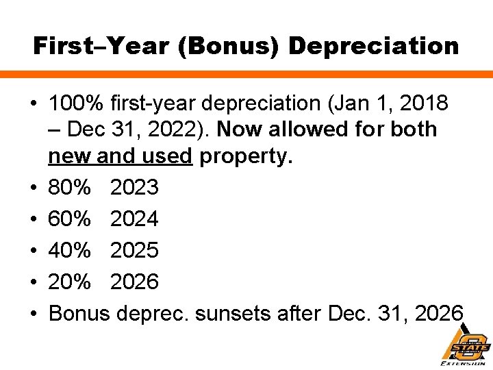 Beginning of Year Income Tax Management Agricultural Economics