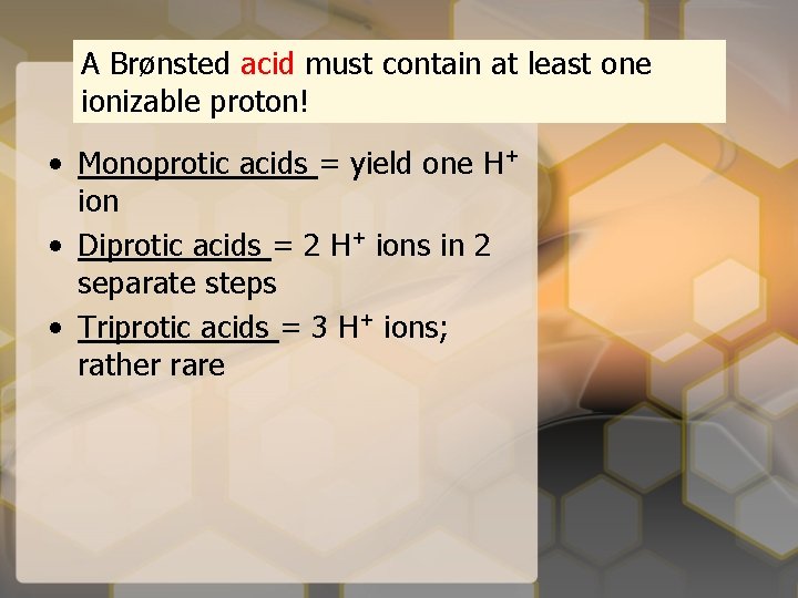 Chapter 15 Acids Bases Acids Sour taste Corrosive