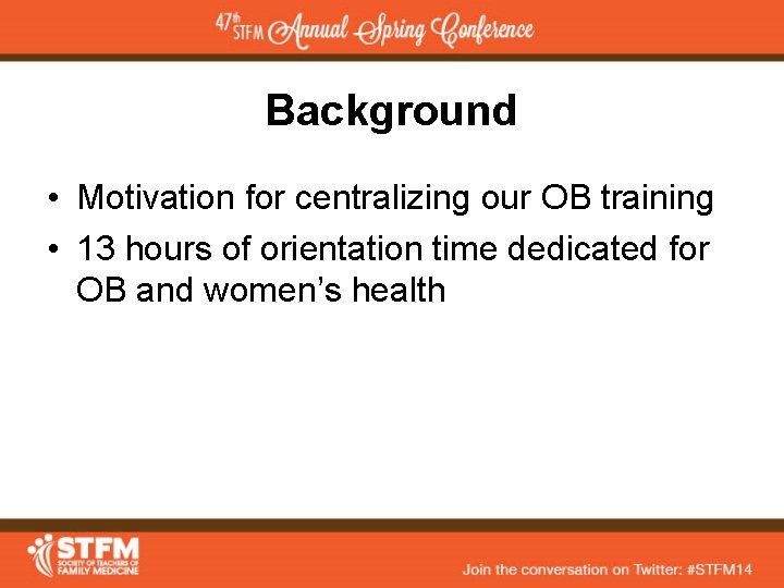 Womens Health and OB Boot Camp Helping Residents