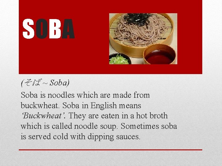 Japanese Food By Elly Georgiou Angela Humphrys 70