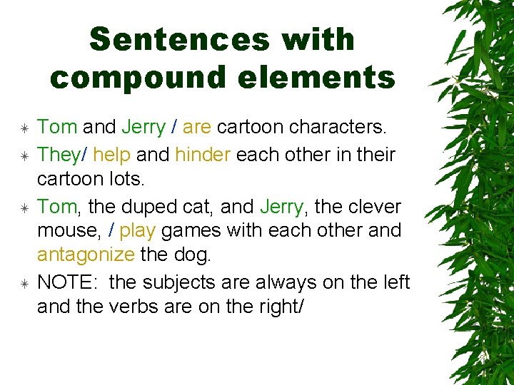 Types of Sentences L Nabulsi Classification of Sentences