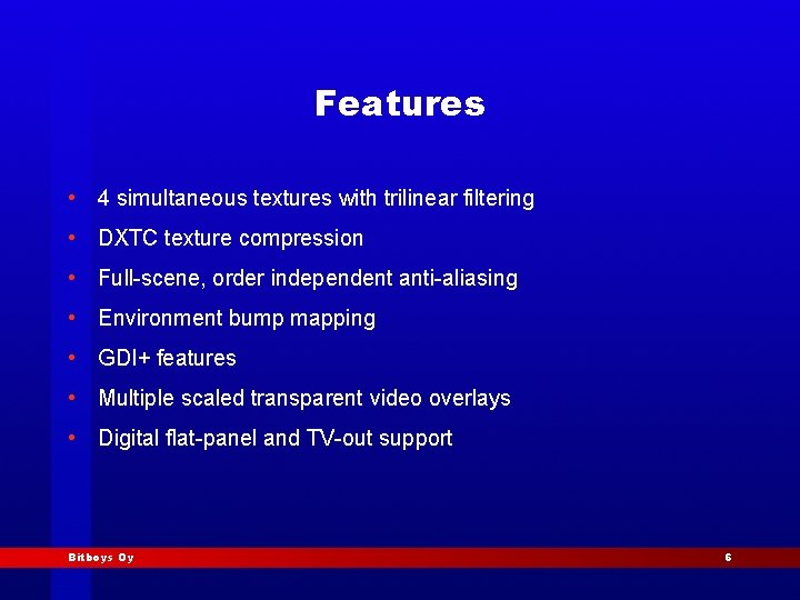 Glaze 3 D Petri Nordlund Chief Architect Bitboys