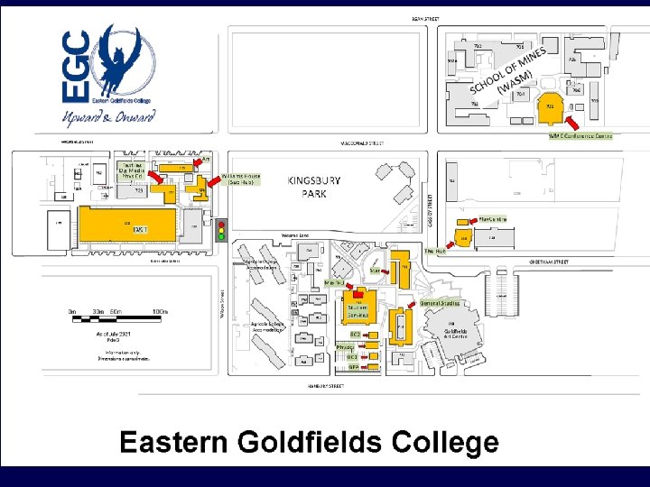 WELCOME TO EASTERN GOLDFIELDS COLLEGE DO I HAVE