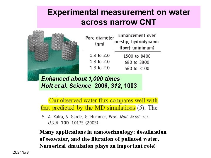 Outline 1 Introduction 2 Clear water nanotechnology biological