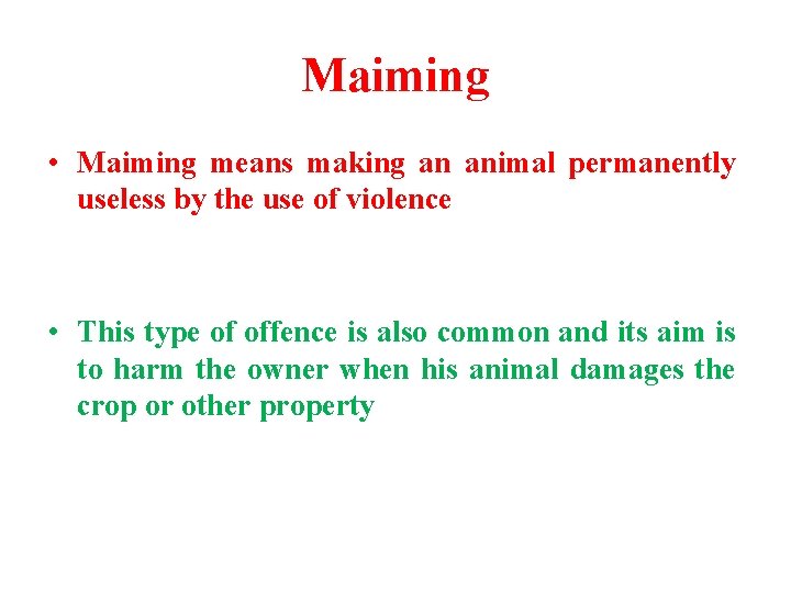 Common Offences Against Animals in India Unit7 Dr